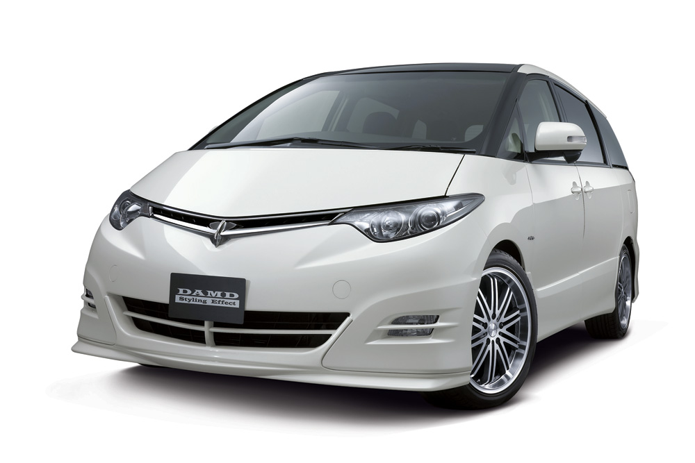 ESTIMA AERAS MODELISTA TOYOTA | エアロパーツ、ドレスアップのダムド | DAMD Inc.